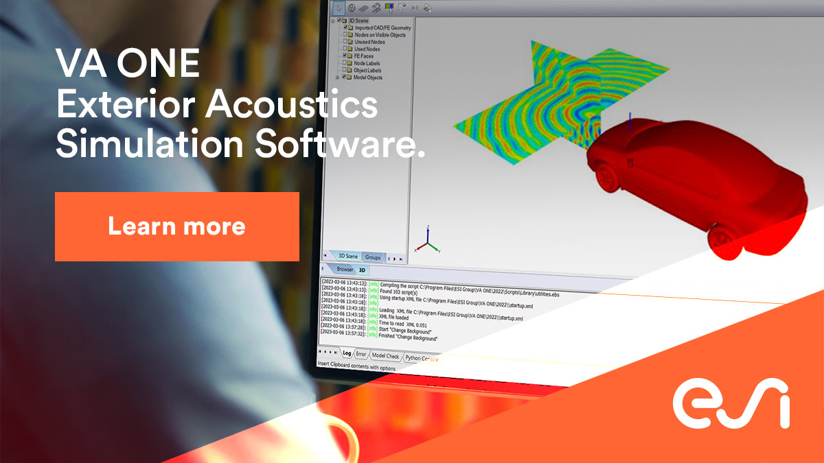 VA One | Exterior Acoustics Simulation Software VA One | Exterior Acoustics Simulation Software